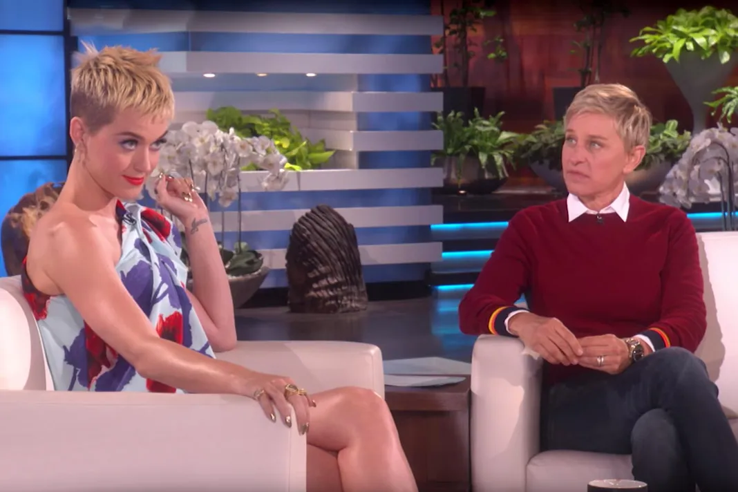 Watch Ellen Forget Katy Perry was Married to Russell Brand